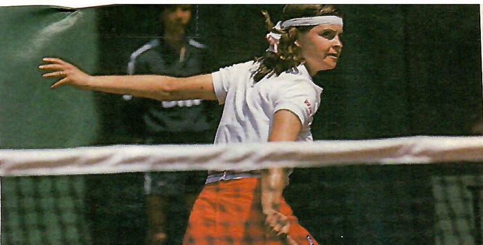1984 Roland Garros - Hana Mandlikova